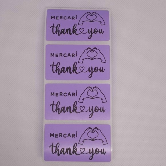 Hand Crafted | Office | 0 Mercari Thanks Lavender Shipping Label ...